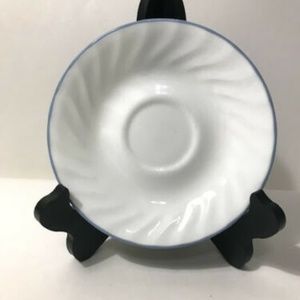 Corelle | Dining | Corelle Pink Trio Flower Blossom 4 Saucer Plates ...